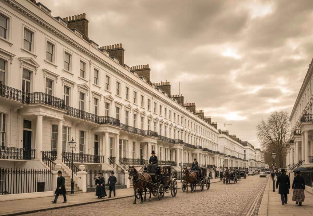 The History of Lancaster Gate, London | From Royal Park to Grand Terraces